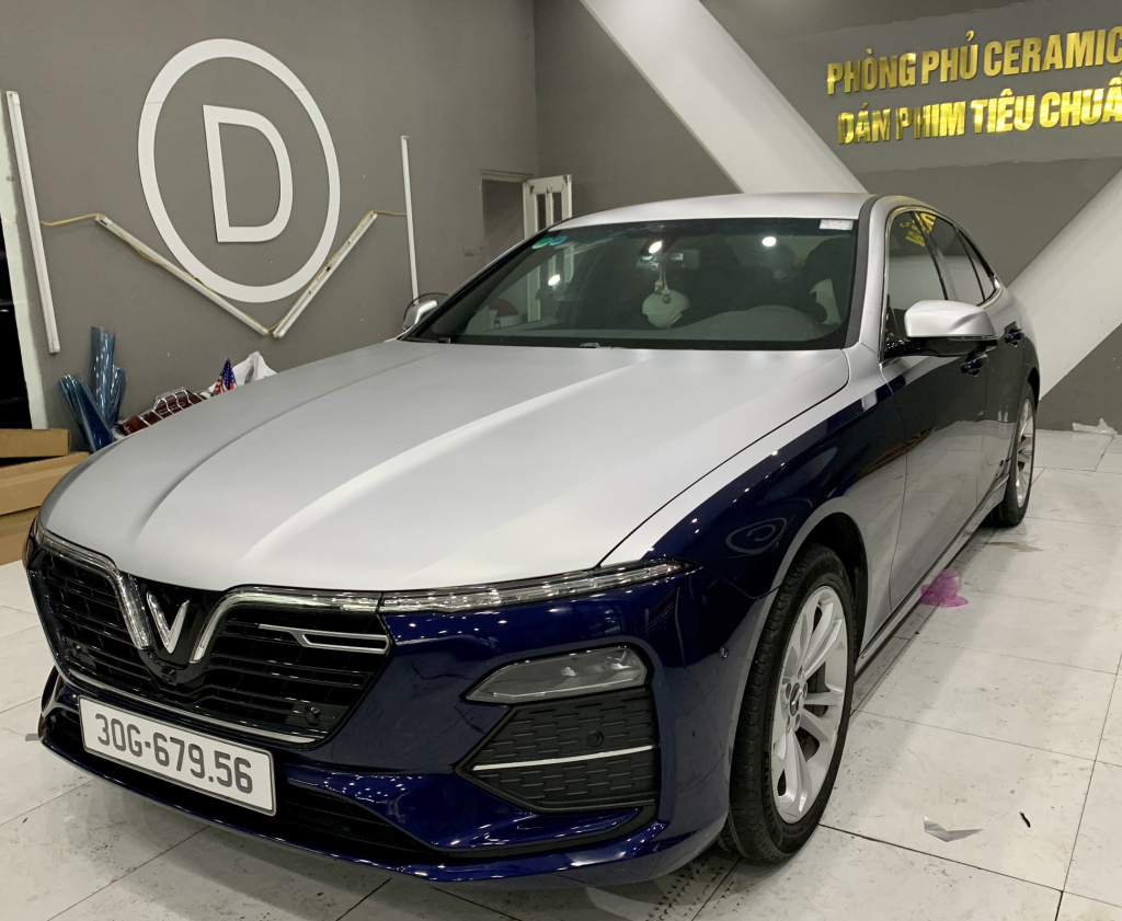 Dán Decan Đổi Màu Xe Tại Long Biên